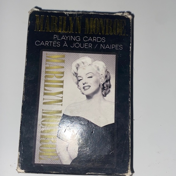 Other | Limited Edition Vintage Marilyn Monroe Playing Cards Collection ...